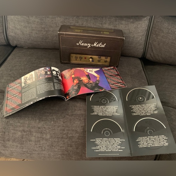 Rhino | Other | Rhino Heavy Metal Box Set Limited Ed 4 Cds Booklet 7 ...